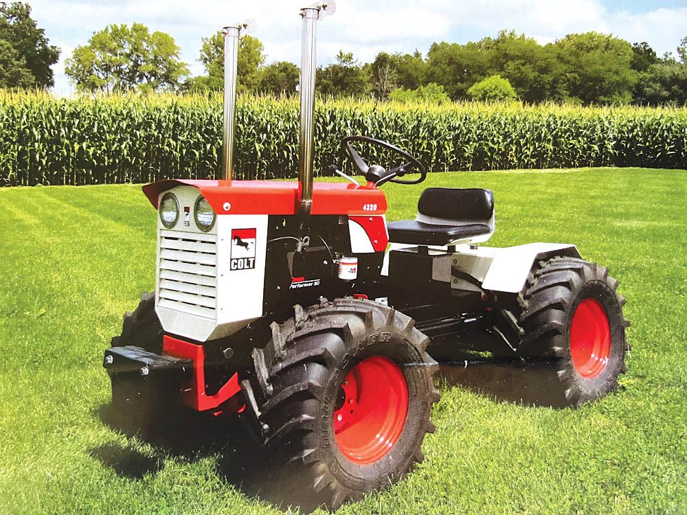 Custom Articulated Tractor, Repowered 3 Wheeler