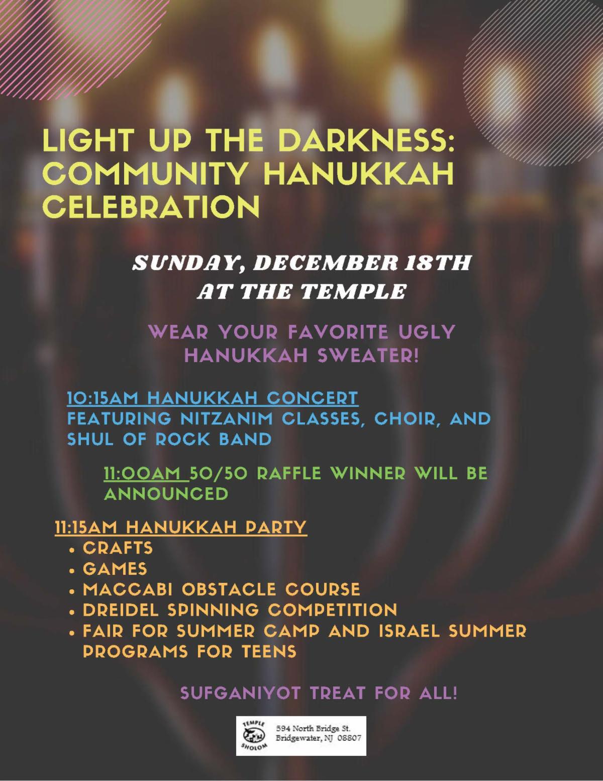 Hanukkah Happenings!