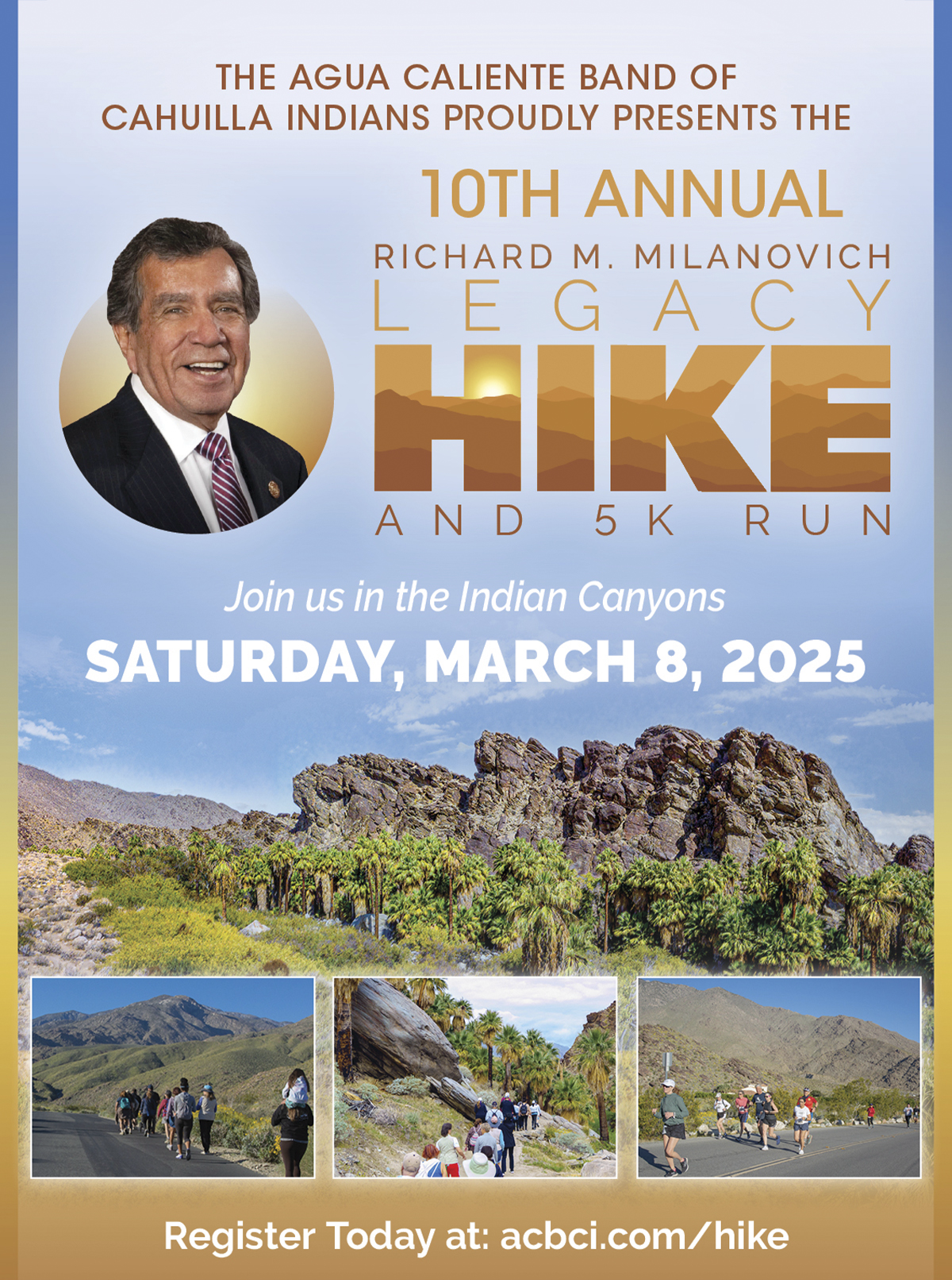 Register Today! 10th Annual Richard M. Milanovich Legacy Hike & 5K