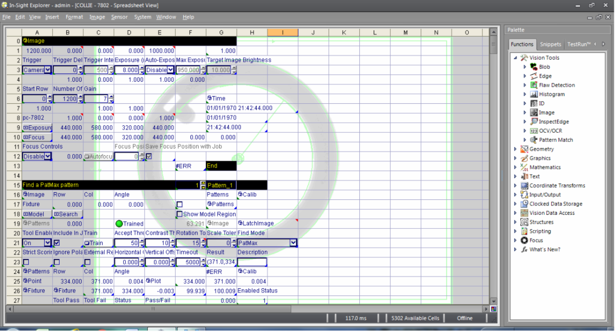Cognex In-Sight Spreadsheet Class in Marietta, GA March 19-20