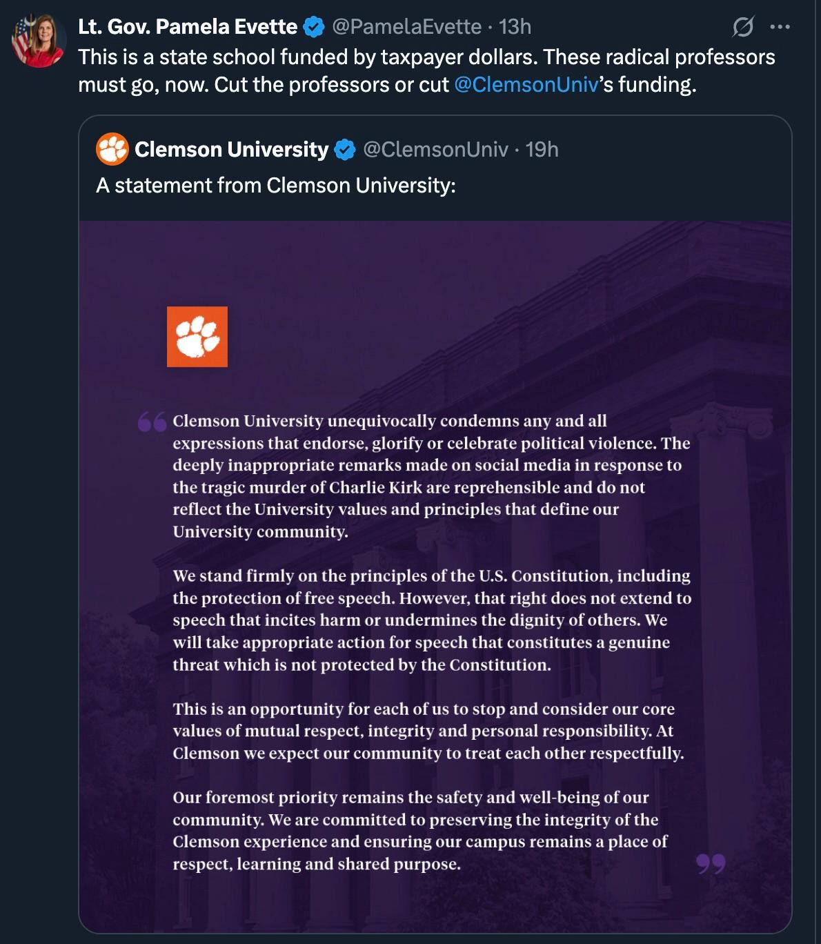 PRESS RELEASE: Lt. Governor Pamela Evette Calls for Tuition Refunds at ...