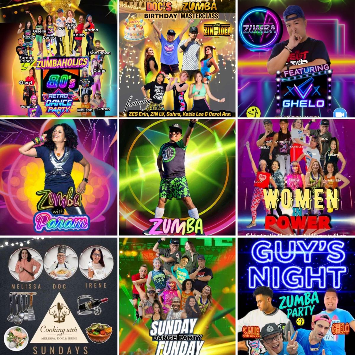 Sunday, July 27th, Schedule for El Doco Loco Instructors