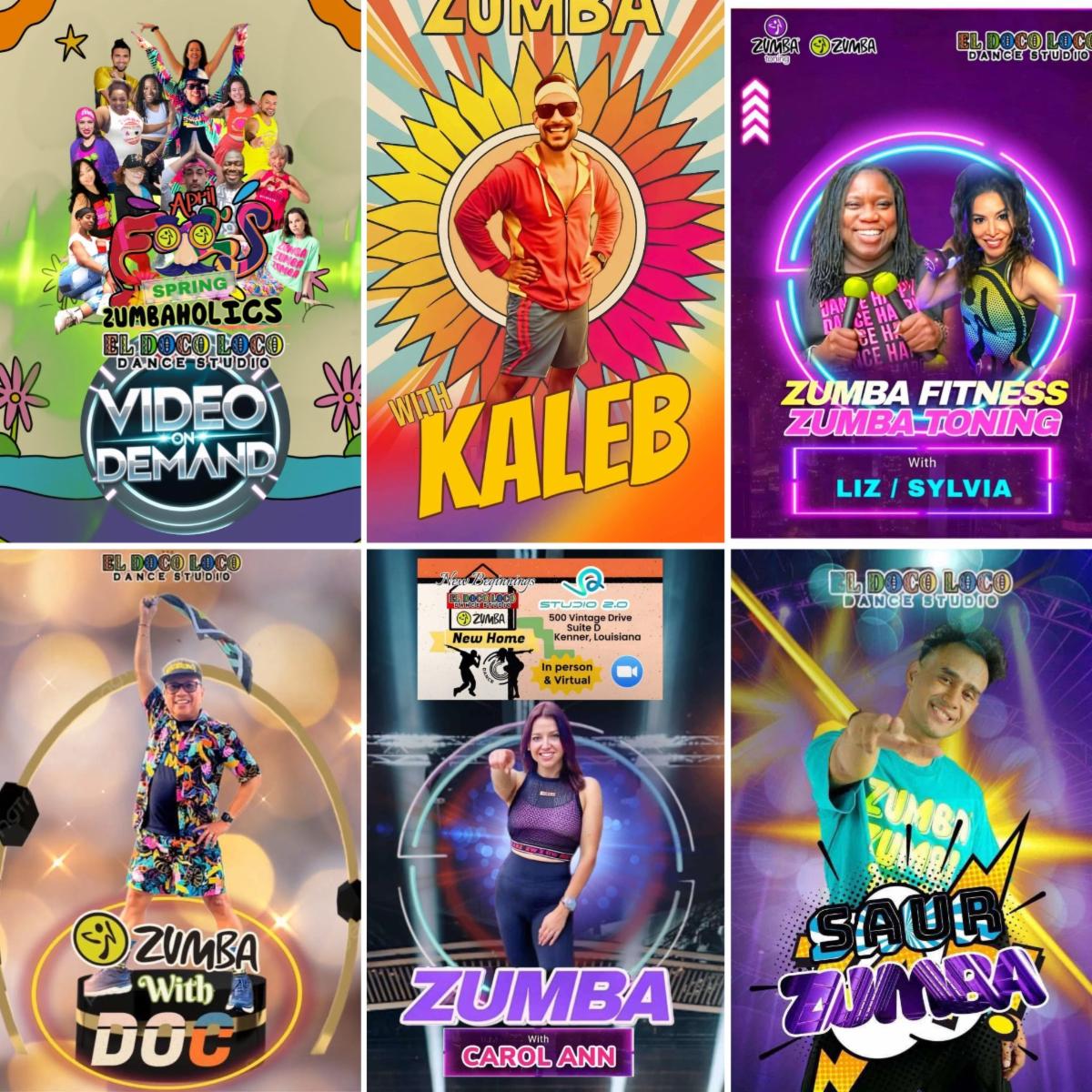 Thursday, April 17th, Schedule for El Doco Loco Instructors