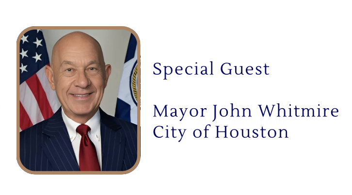 Meet the City of Houston Mayor on February 17