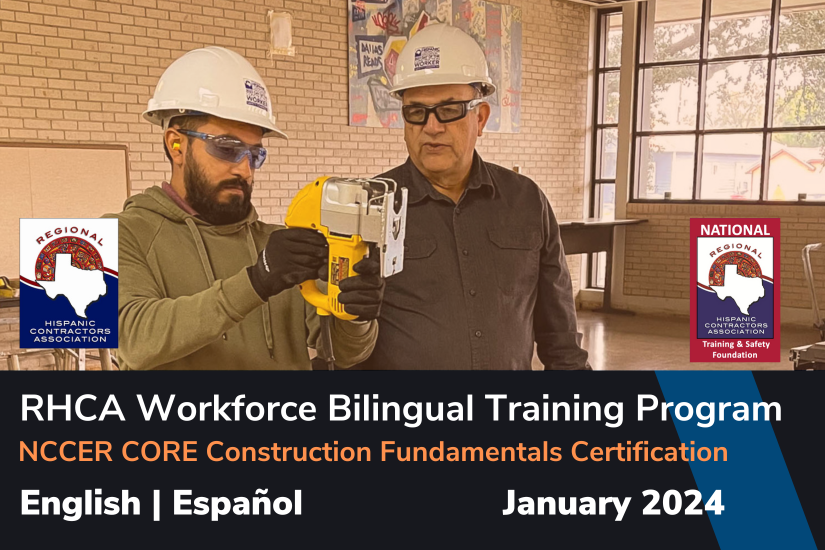 Apply Today! RHCA Workforce Bilingual Training Program