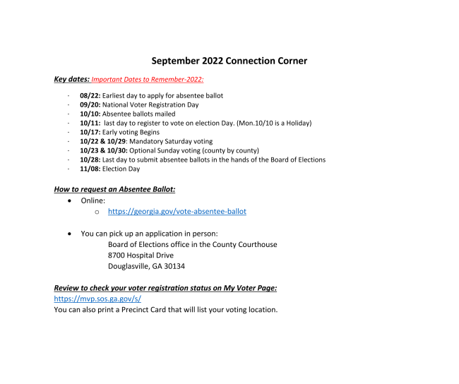 The Pearl Flash Newsletter SEPT 2022