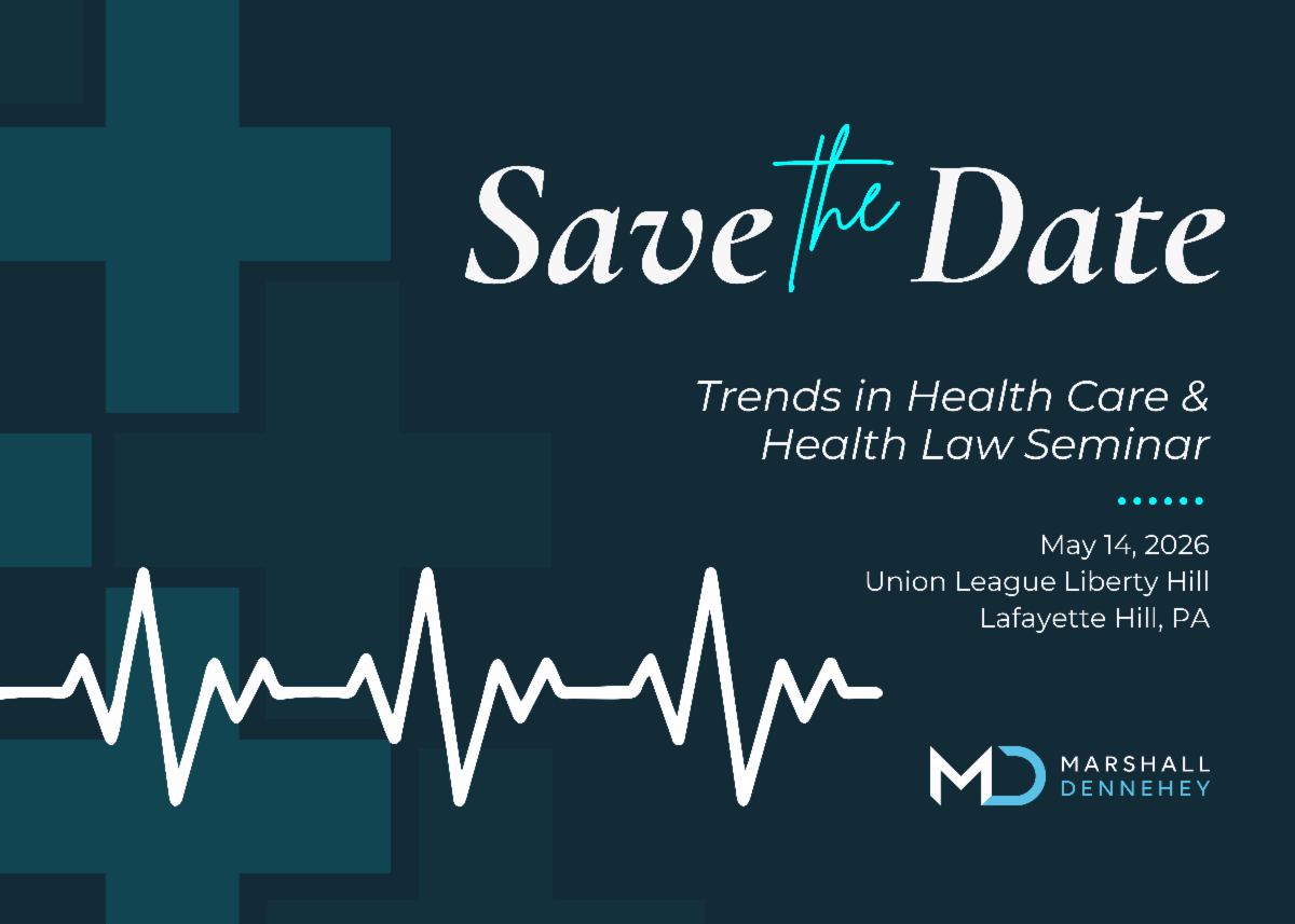 Save the Date for Trends in Health Care and Health Law Seminar 2026