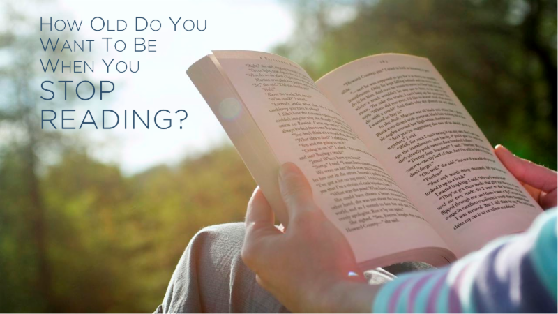 You Don't Ever Have to Stop Reading!