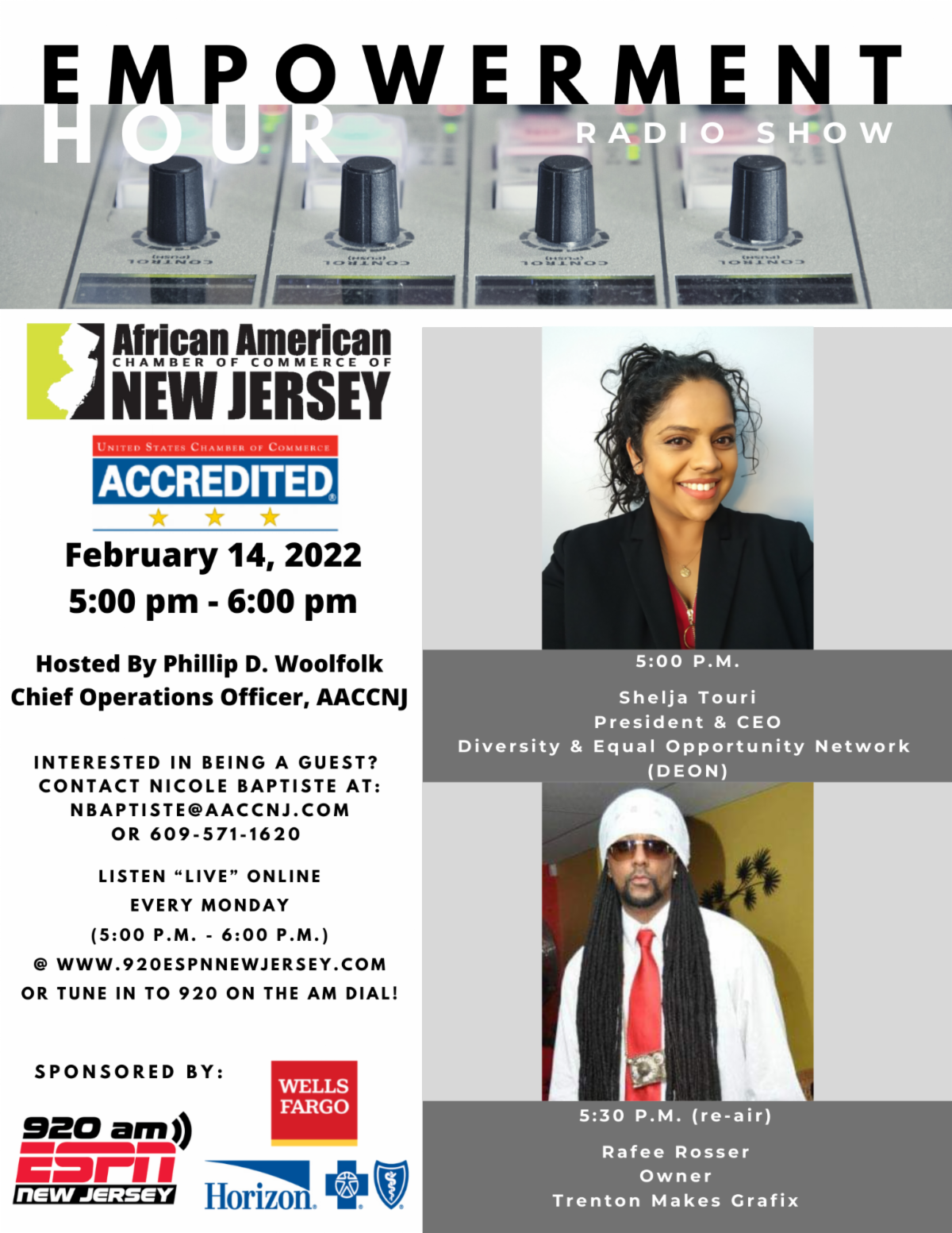 AACCNJ Upcoming Programs and Events - Tune in tonight at 5:00 p.m. for ...