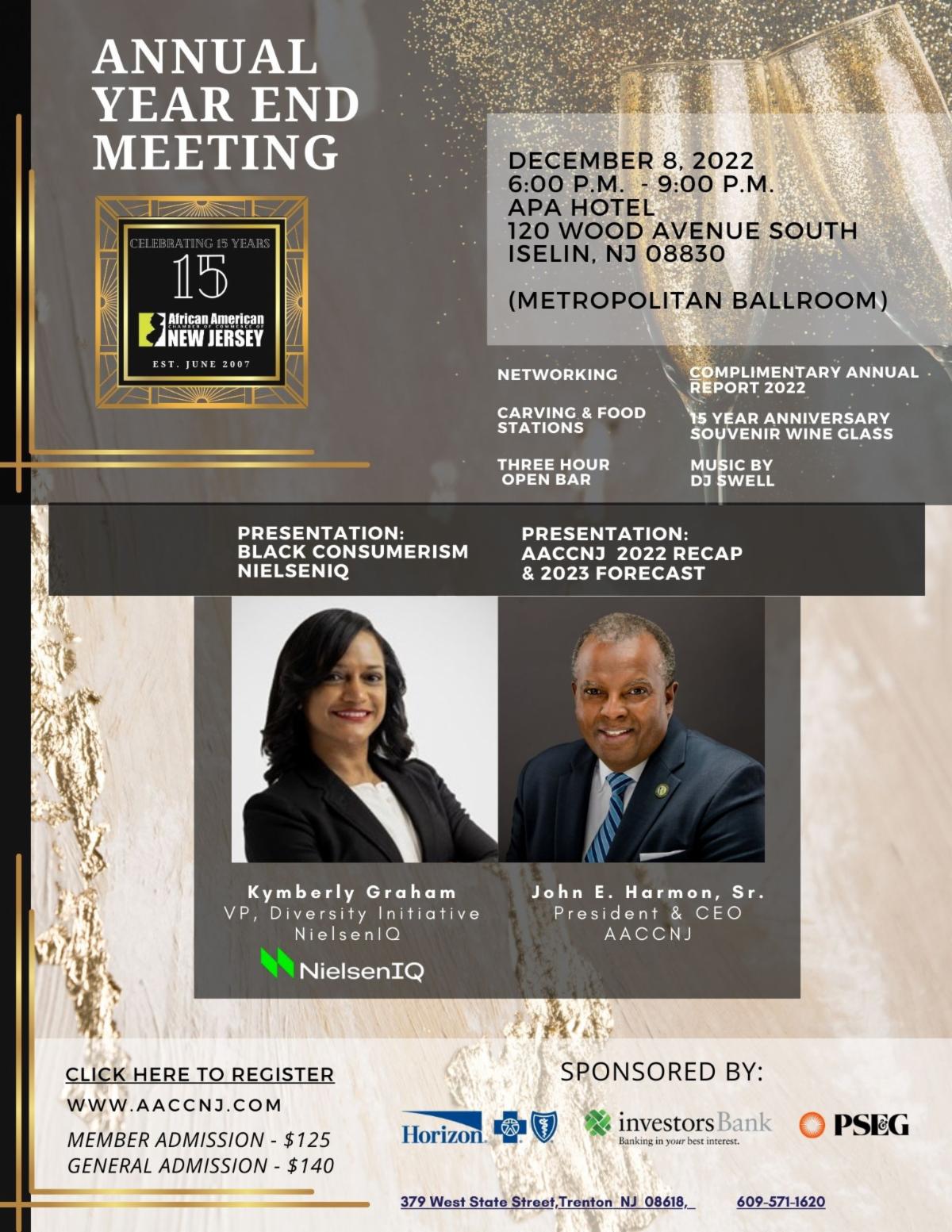 AACCNJ Upcoming Events