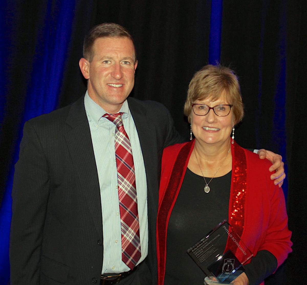 Phyllis Schwegman Honored With Award: Issue 1200