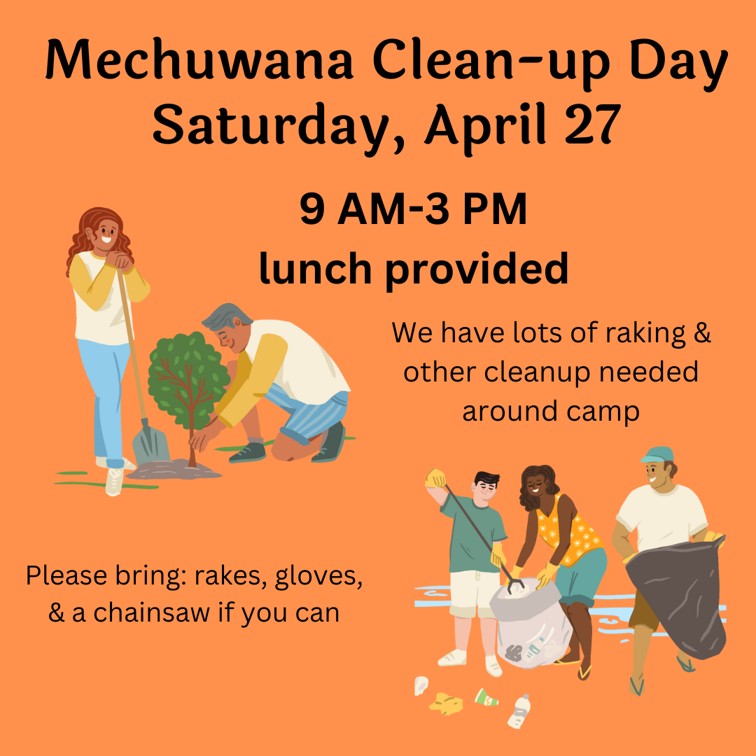 Join Us for April Vacation Day Camp & a Clean-up Work Day!