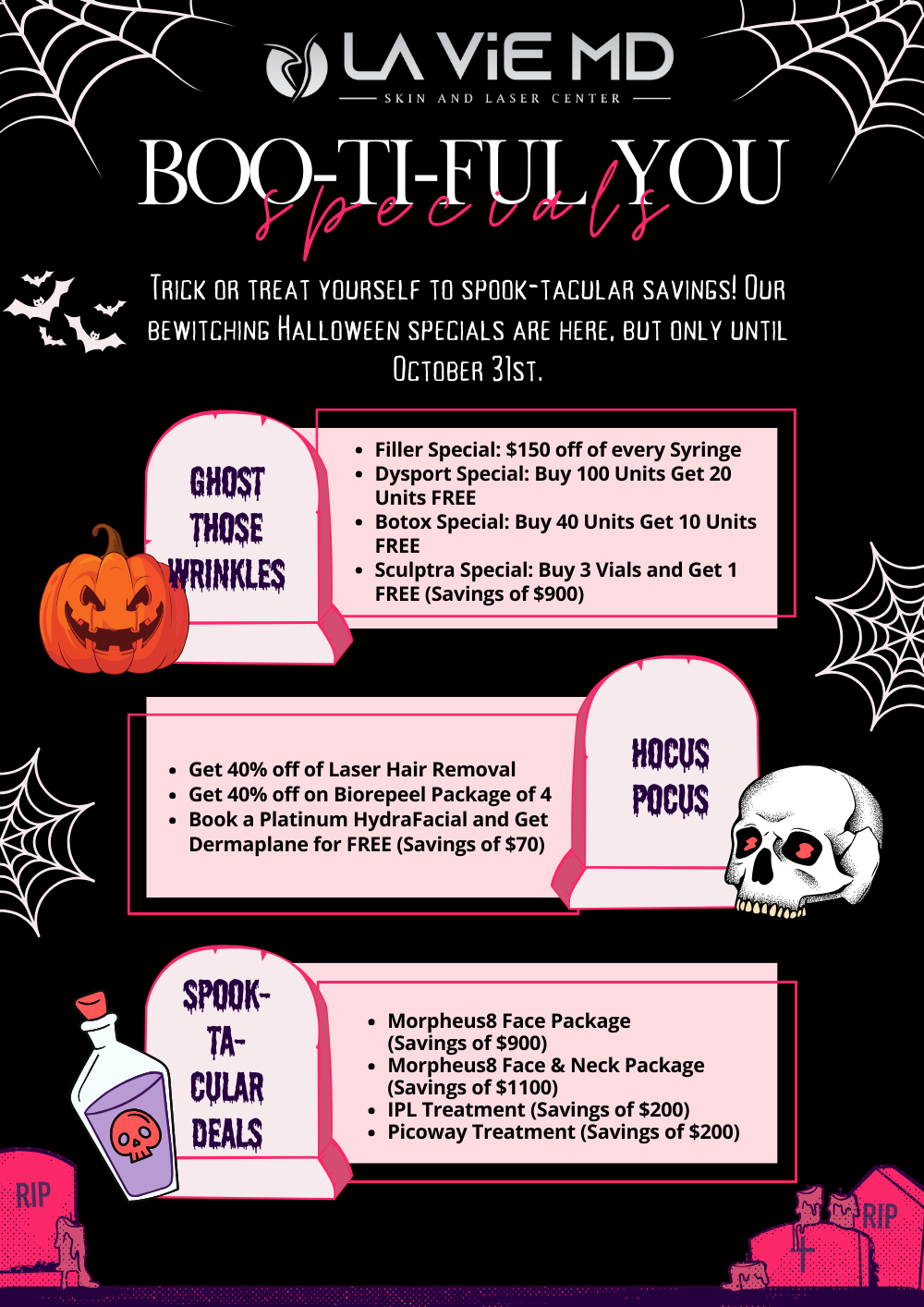 Boo-Ti-Ful You Specials