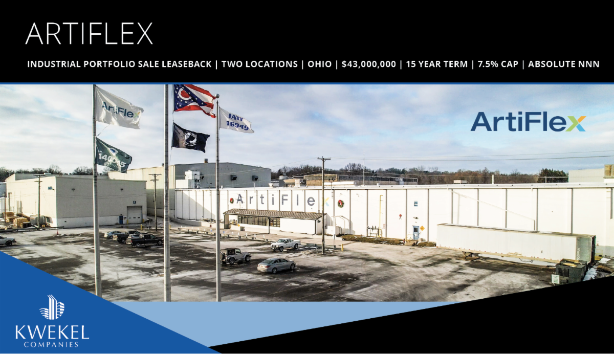 ArtiFlex Manufacturing | Industrial Sale Leaseback Portfolio | Two ...
