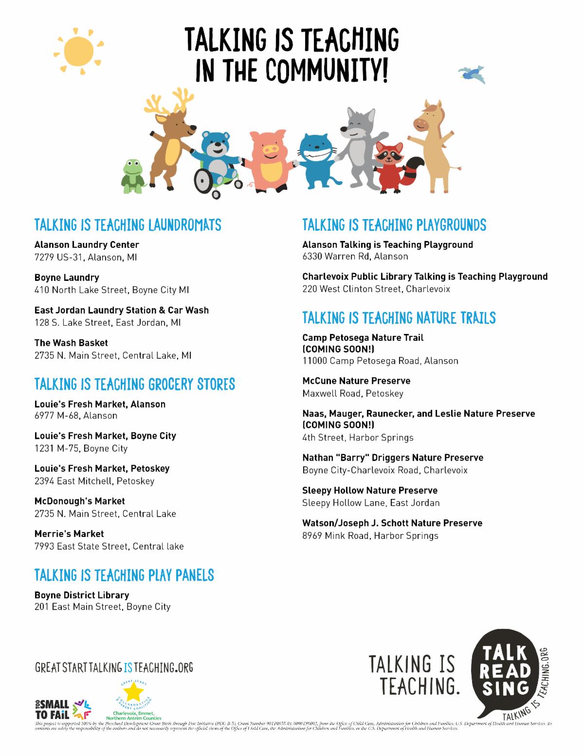 September Family Fun & Educational Opportunities in Northern Michigan!