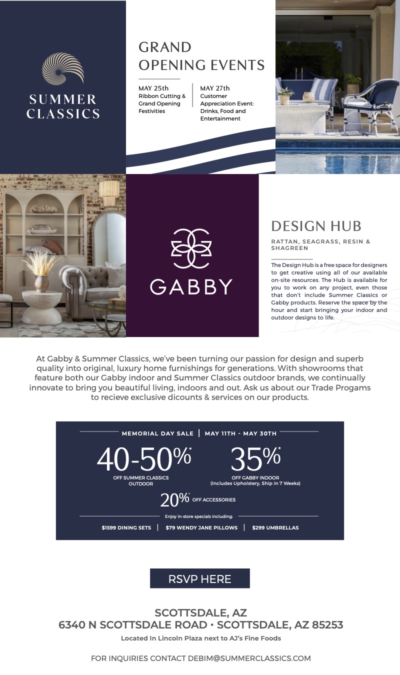 Gabby & Summer Classics Grand Opening Alert!