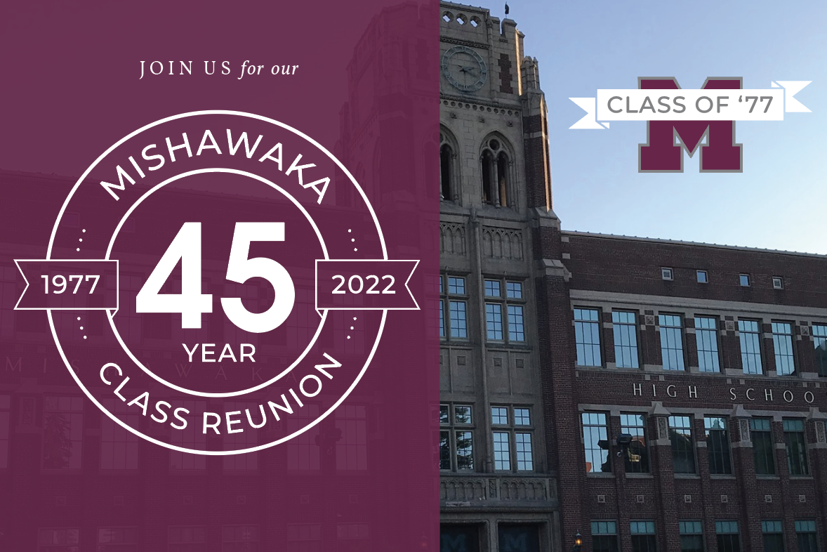 Join us for the 45th Class Reunion!