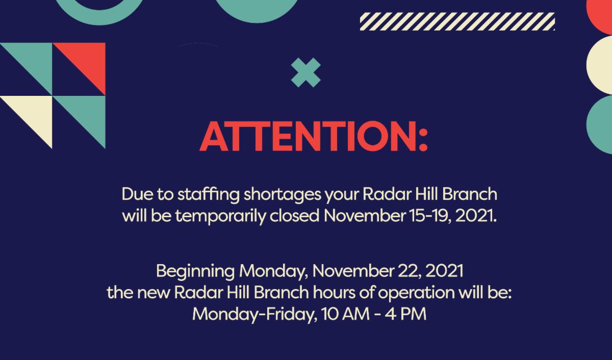 NEW Hours of Operation