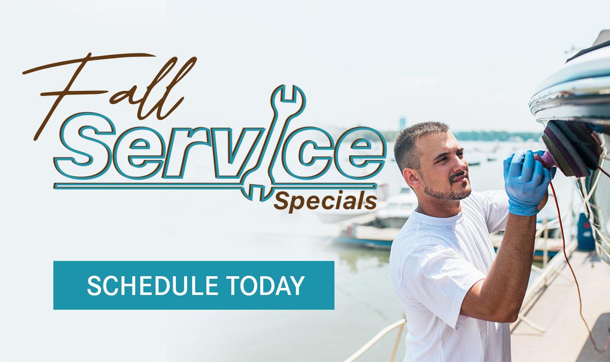 Take advantage of our Fall Service Special!