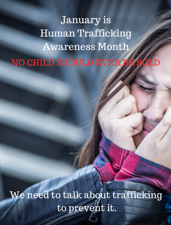 January is Human Trafficking Awareness Month