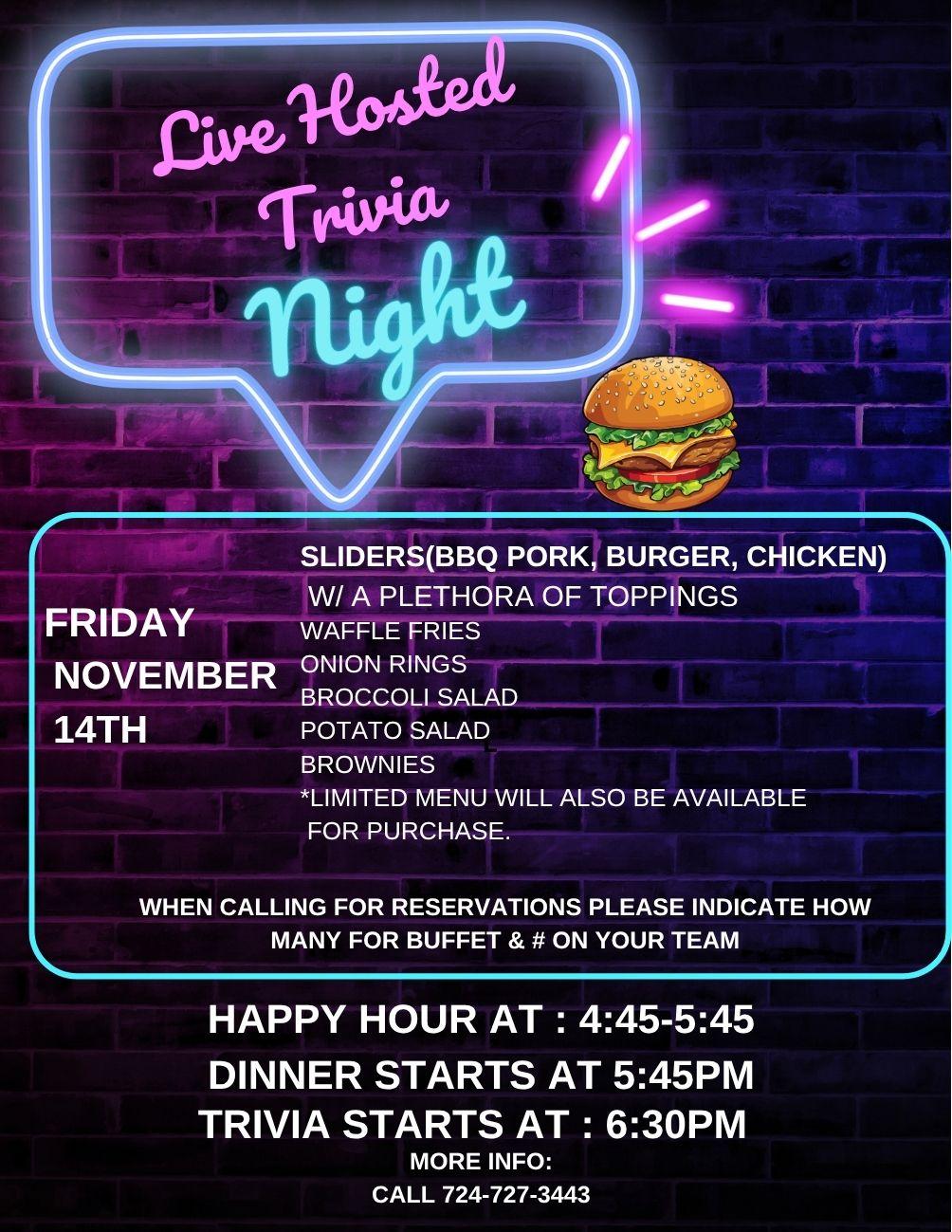 Friday November 14th