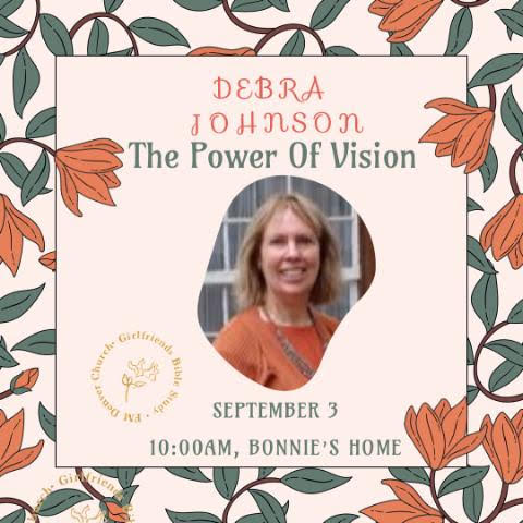 Debra Johnson ministering at Girlfriends Bible Study