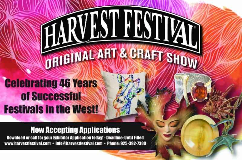 Harvest Festival Original Art & Craft Shows (Las Vegas & CA): APPLY TODAY!