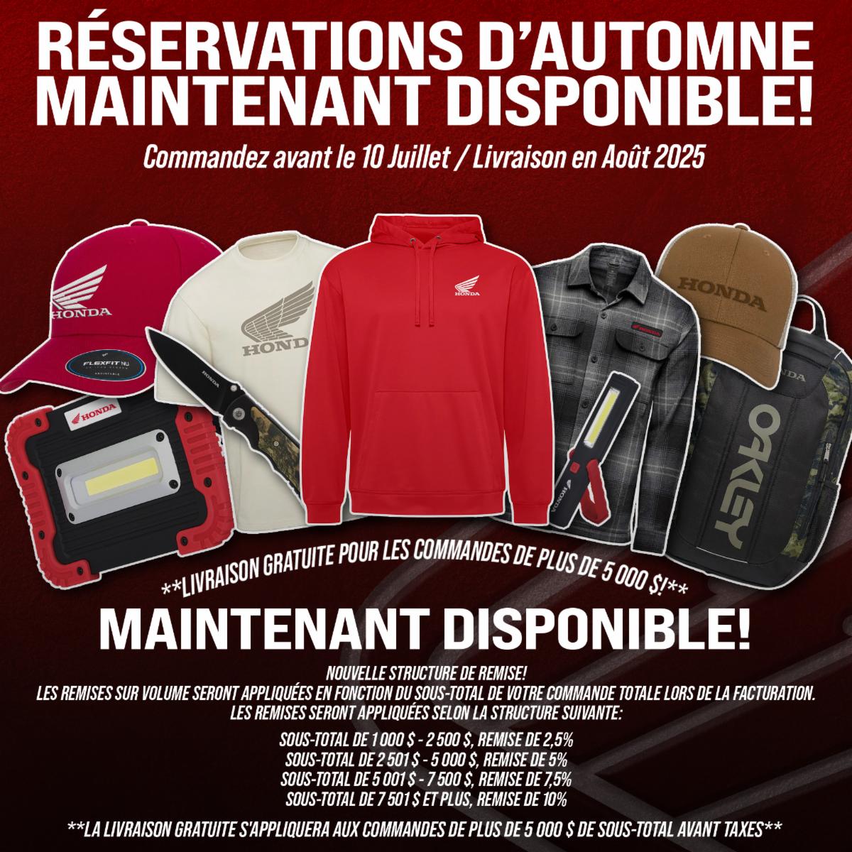 Fall Booking - NOW AVAILABLE!!! / Réservations d’automne - MAINTENANT ...
