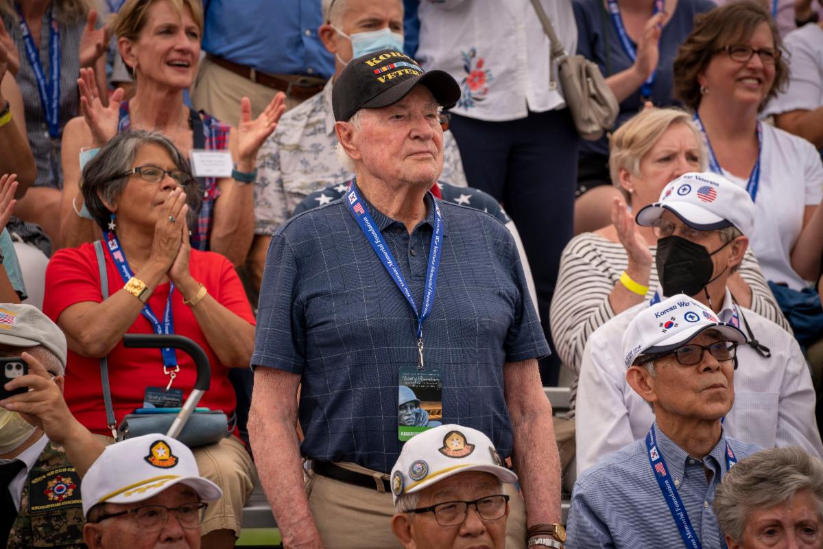 Korean War Veterans Memorial Wall of Remembrance Dedication Ceremony