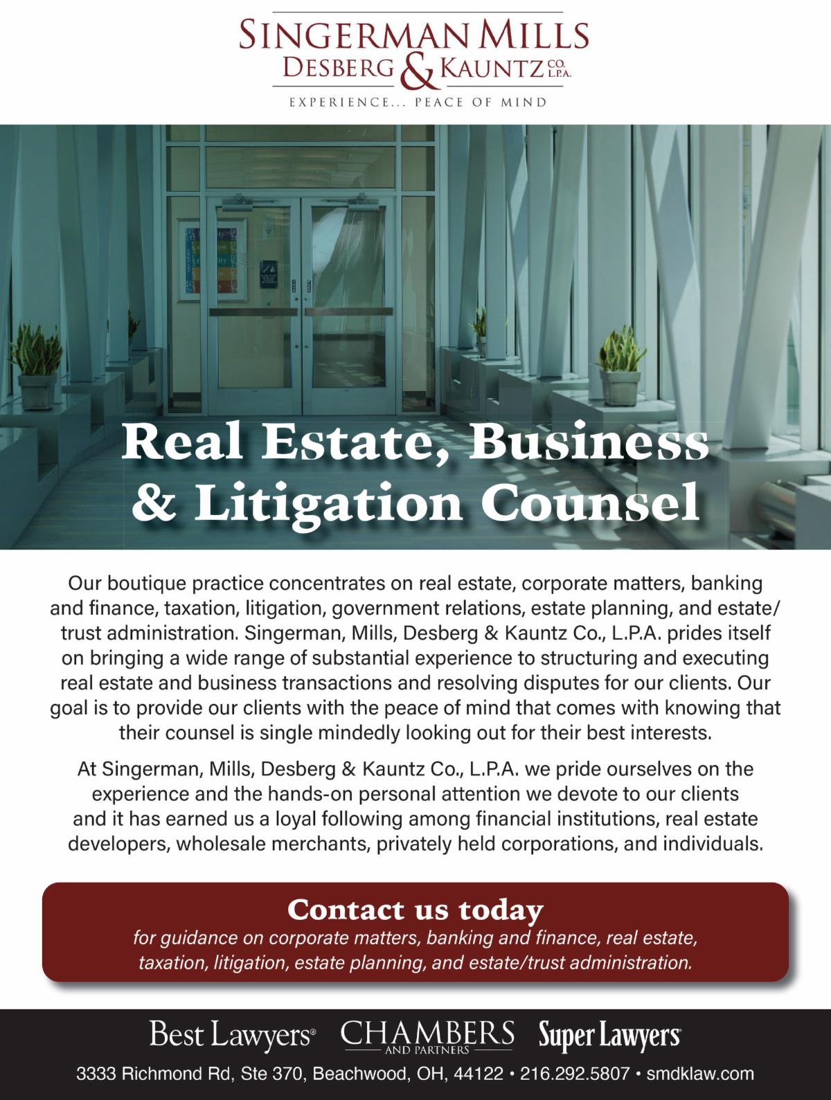 Singerman, Mills, Desberg, & Kauntz Co., L.P.A.