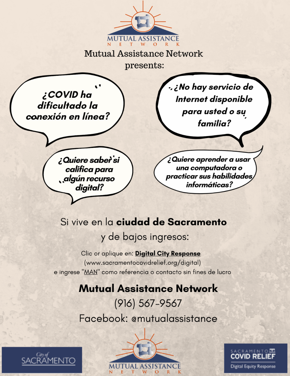 Mutual Assistance Network Monthly Newsletter - November 2020