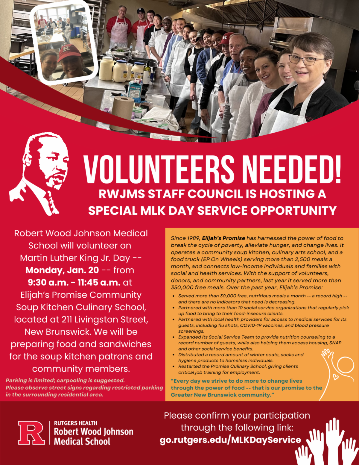 Please Join the Medical School's Staff Council for a Special Service ...