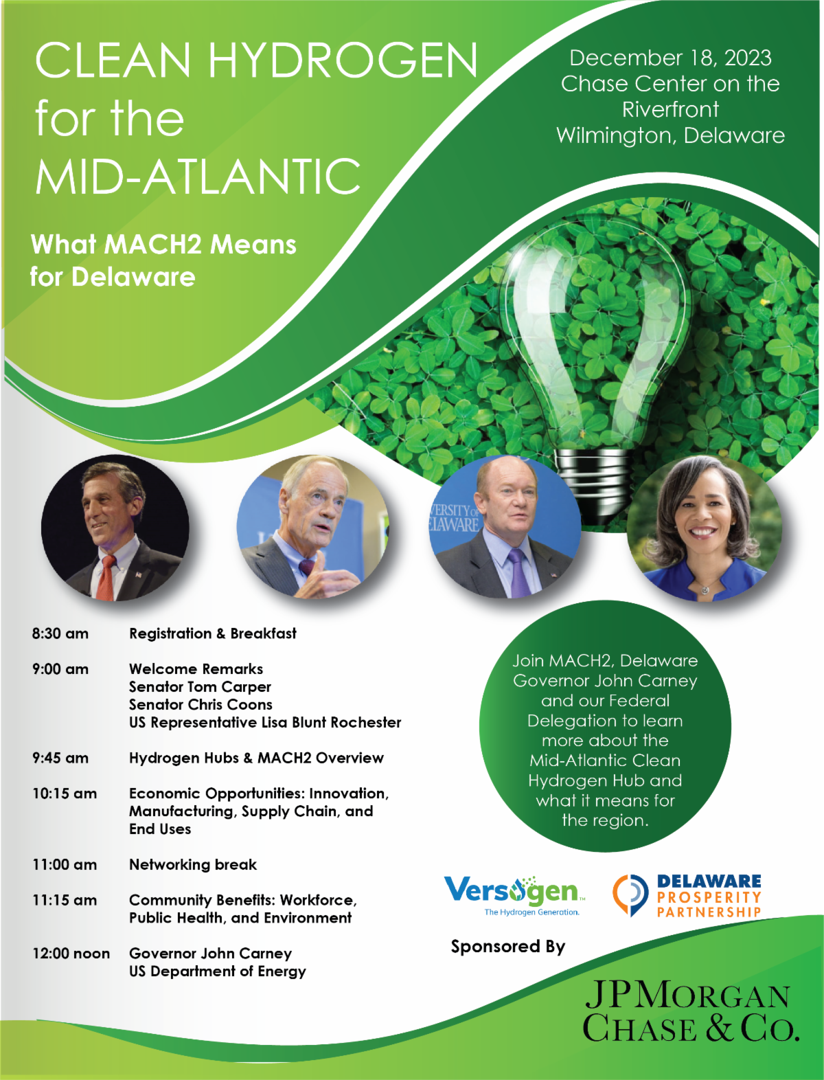 Join MACH2, Governor Carney and our Federal Delegation to learn more ...