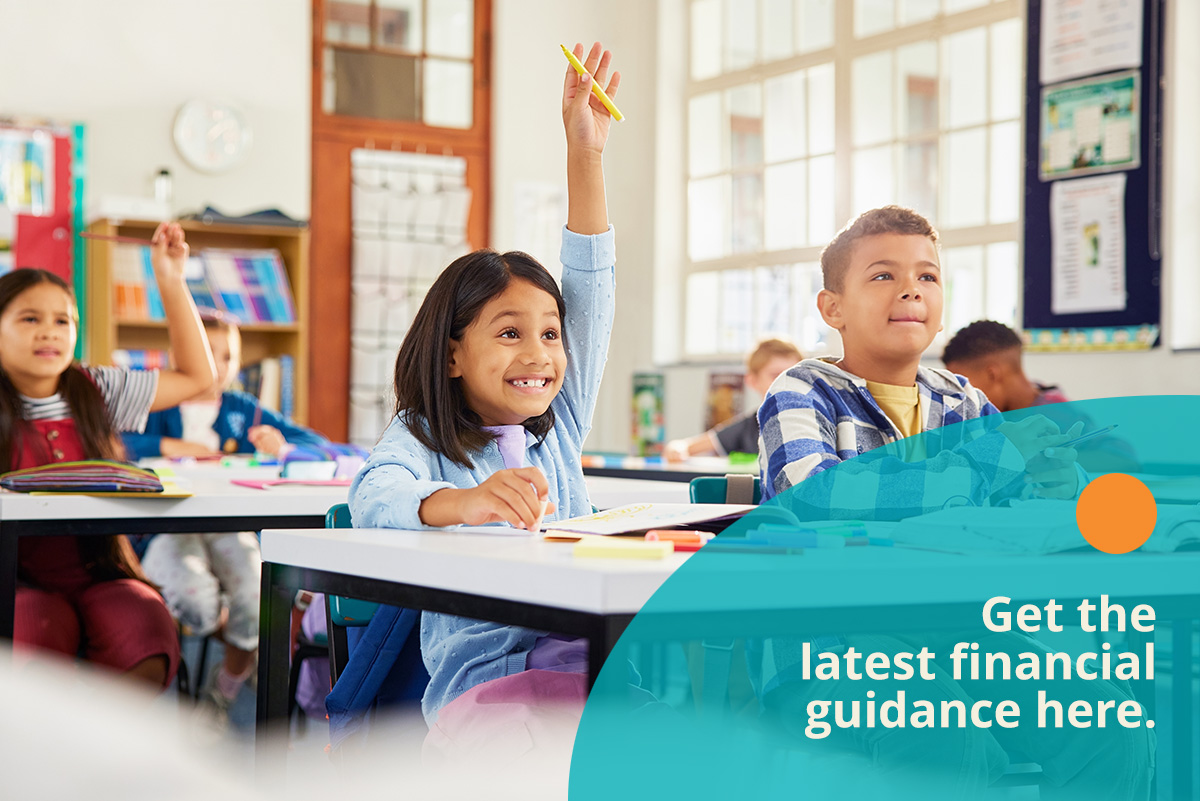 Back to school is here! Prepare financially for a healthy and happy year.