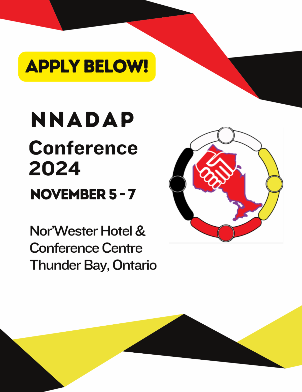 NNADAP Conference 2024 APPLICATION Landing Page