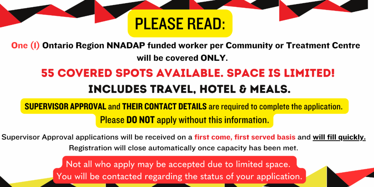 NNADAP Conference 2024 APPLICATION Landing Page