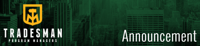 Update to Tradesman Submission Requirements