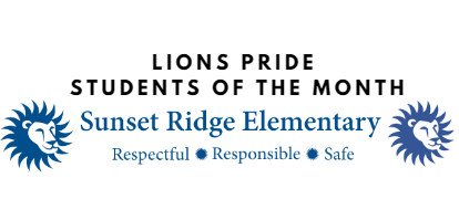 Sunset Ridge Elementary Newsletter