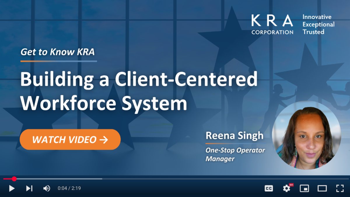 KRA@Work: What You’ll See in December—Spotlight on One-Stop Operations ...