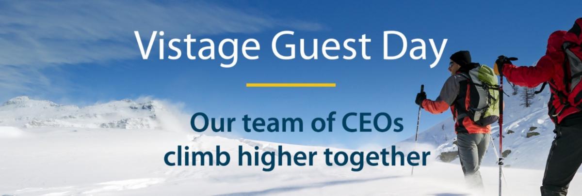 Invitation to Vistage Guest Day Event