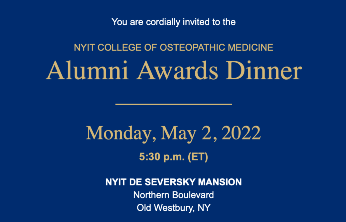 NYITCOM Alumni Awards Dinner - More Awards Announced
