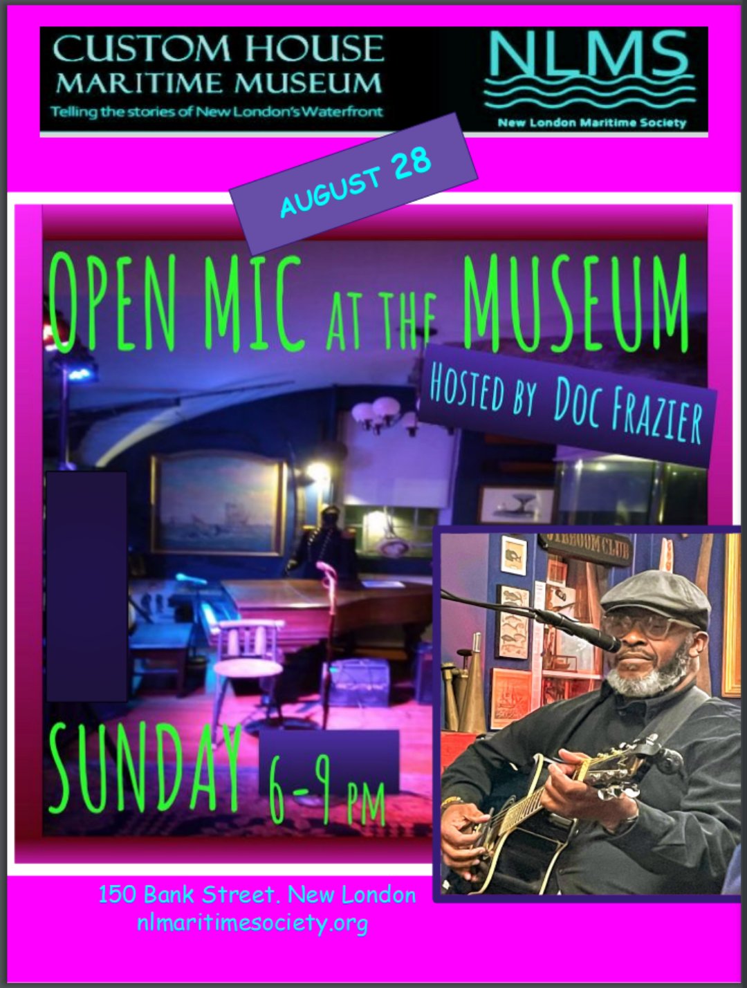 Open Mic tonight - New Events -- It's What's up at the Custom House ...
