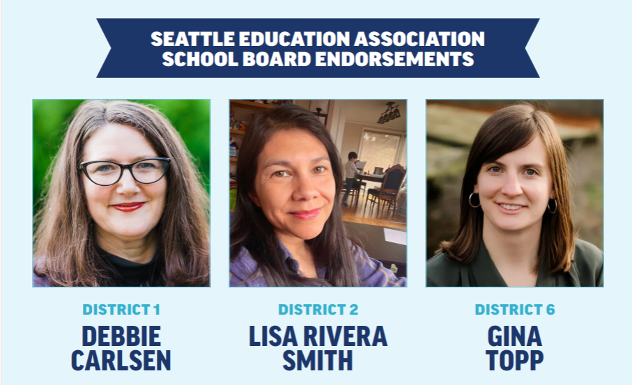 Vote for our schools – vote Debbie Carlsen, Lisa Rivera Smith, and Gina ...