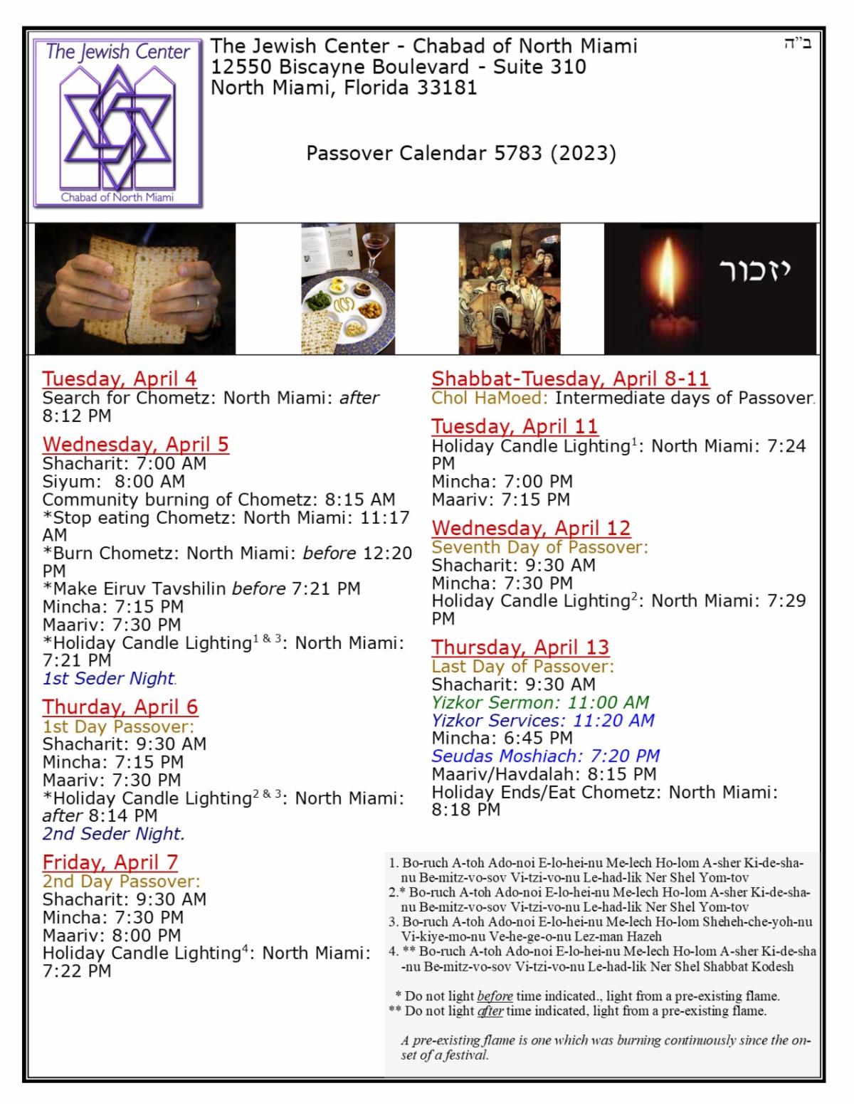 Your Passover Guide 2023