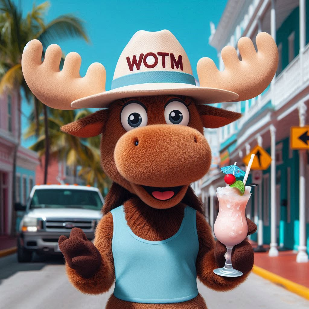 OFFICIAL KEY WEST TRIP WOTM MOOSE ON THE LOOSE!