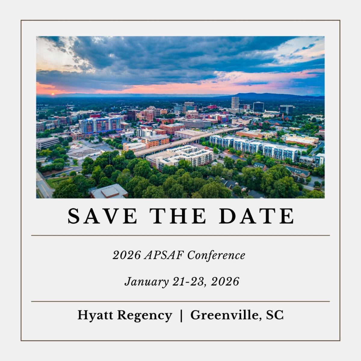 2026 APSAF Annual Conference