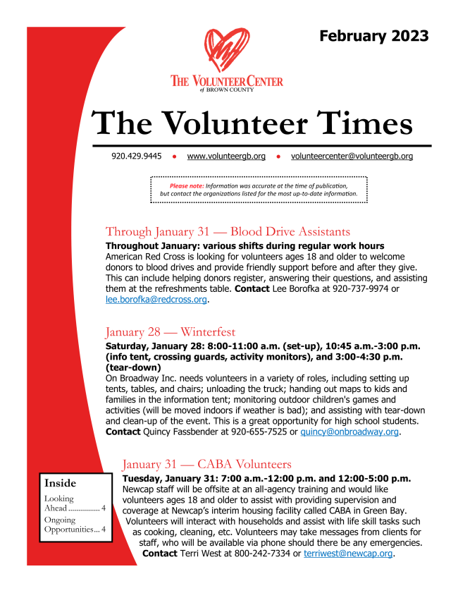 Volunteer Connect