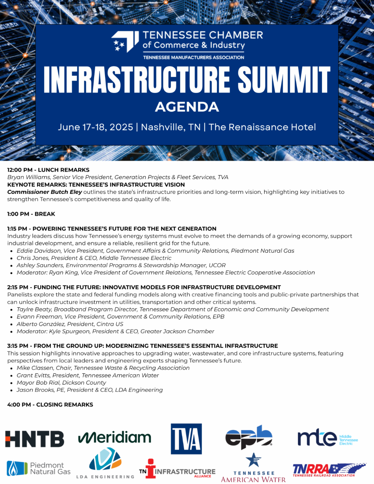 2025 Infrastructure Summit