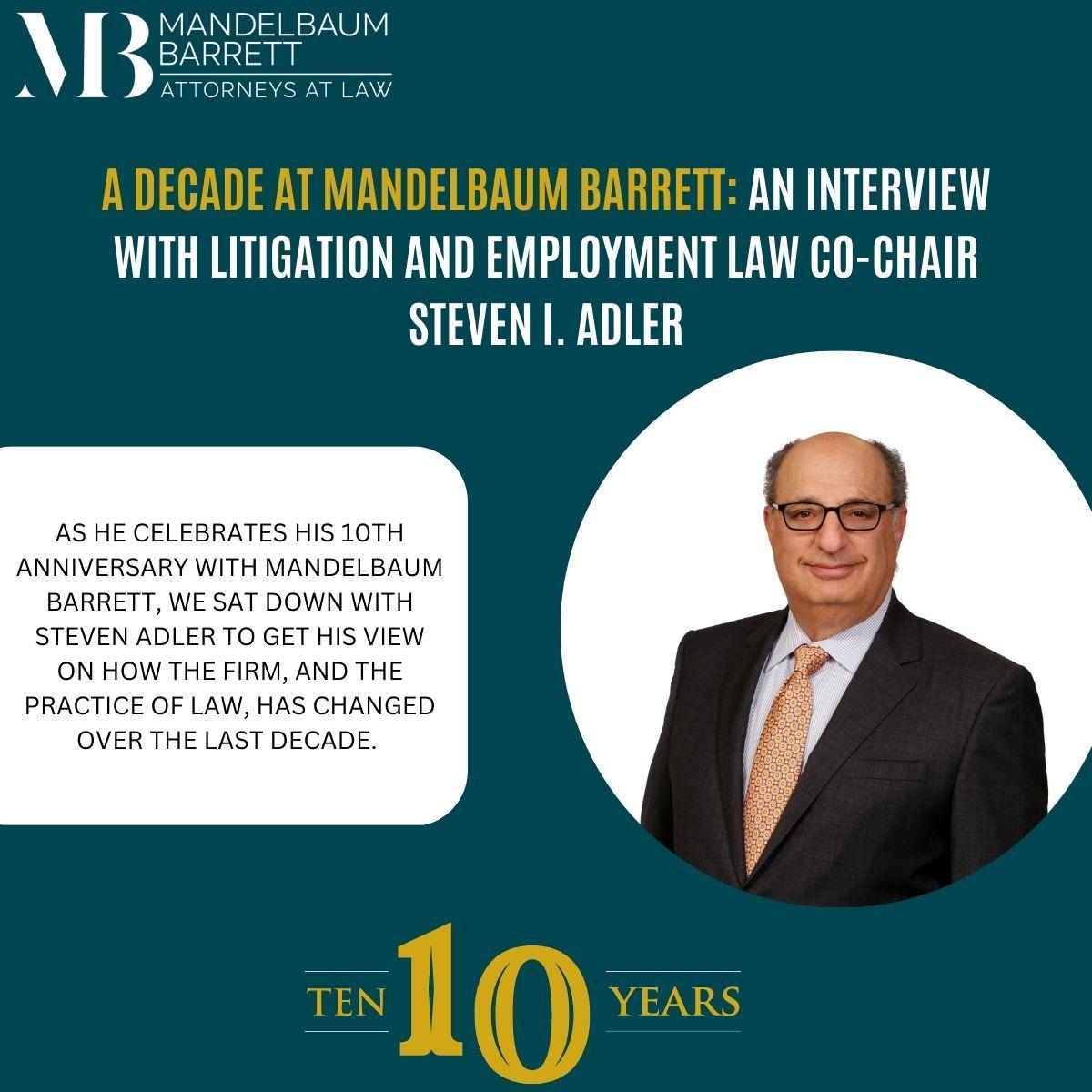 The "Mandelbaum Minute": January 2023 Issue