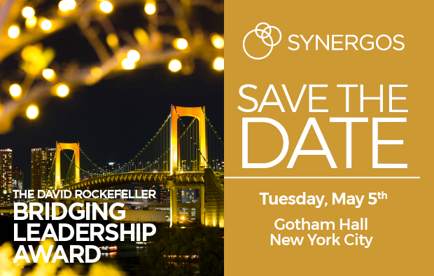 Save the date: May 5 for the David Rockefeller Bridging Leadership Award